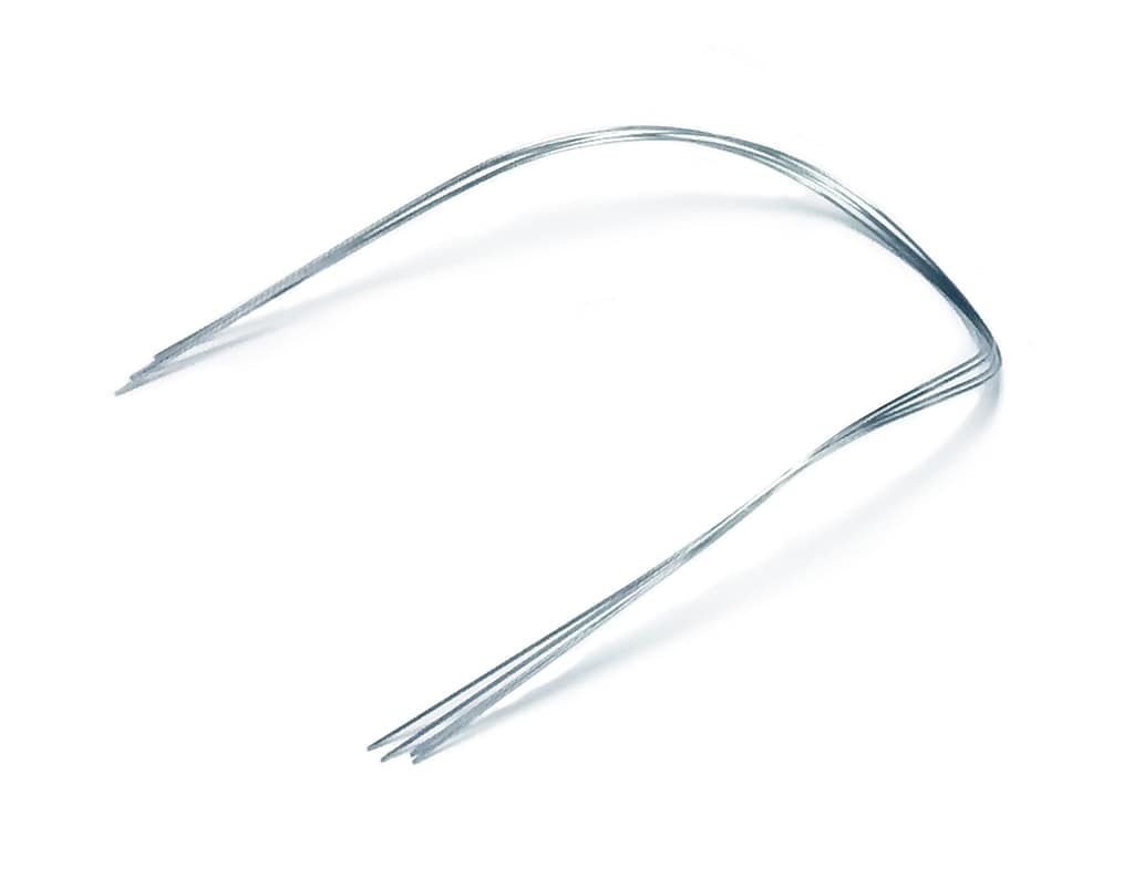 Reverse Curve of Spee (Straight Leg) - Super Elastic Nitinol - Ortho Arch