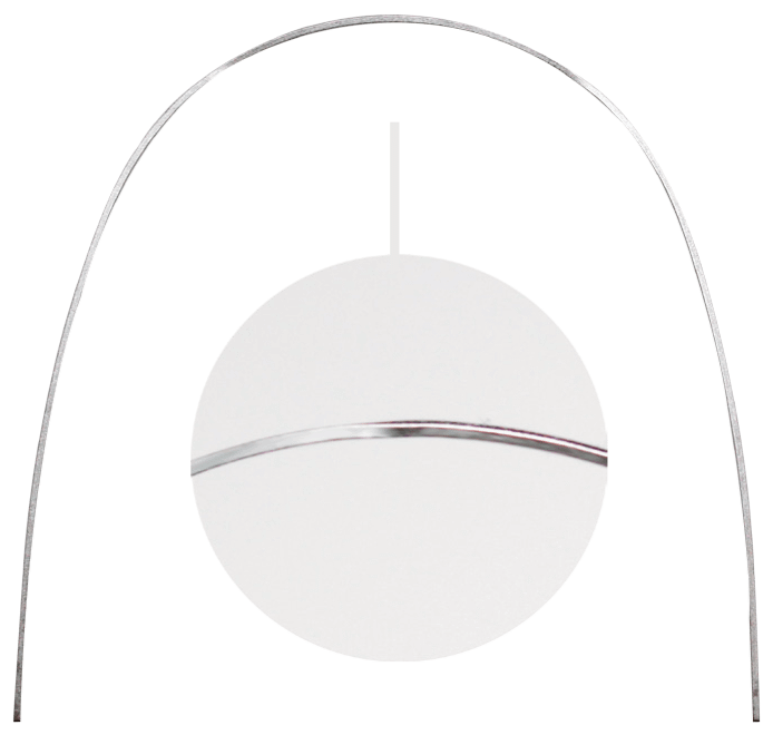Pre-Torqued Super Elastic Nitinol - Ortho Arch